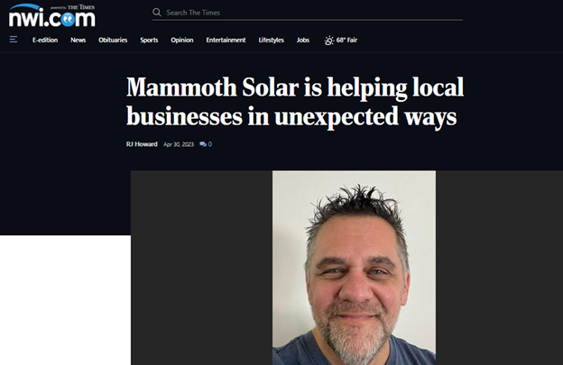 Mammoth Solar is Helping Local Businesses in Unexpected Ways